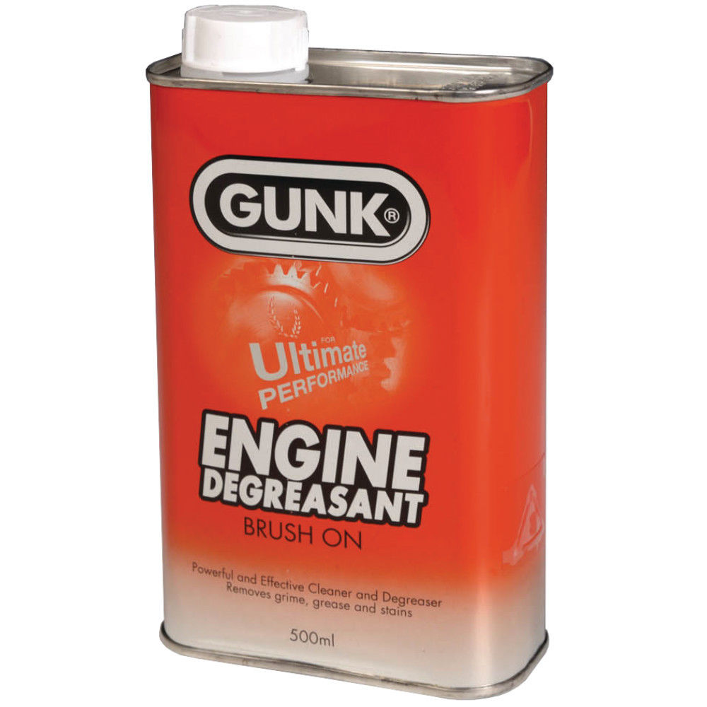 GUNK BRUSH ON ENGINE DEGREASANT CAR VAN DEGREASER REMOVER CLEANER 500ml ...