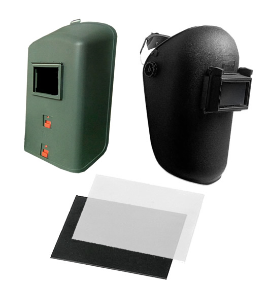 PLASTIC HANDHELD FLIP UP WELDING MASK VISOR FACE GUARD LENS CLEAR DARK ...