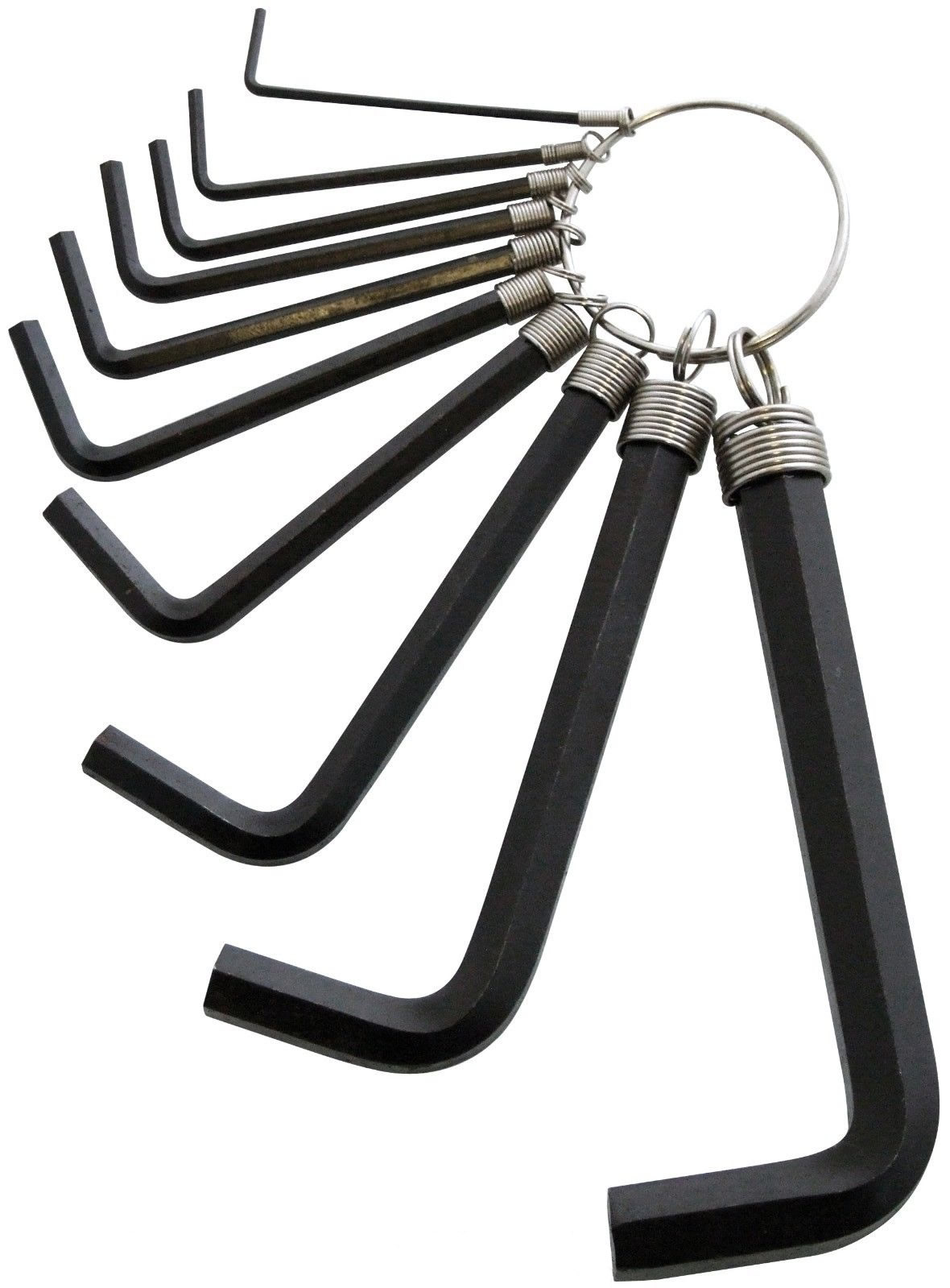 10PC METRIC HEXAGON KEY SET SIZES 1.5MM TO 10MM TOOL METAL QUALITY ...