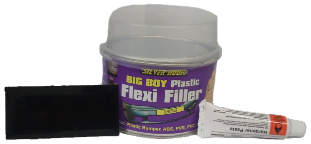 PLASTIC FLEXI FILLER BODY CAR VAN BOAT BUMPER ABS WOOD REPAIR EASY SAND ...